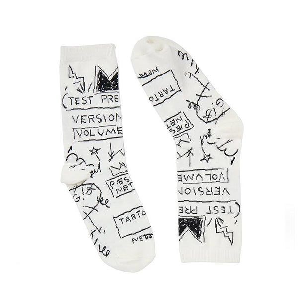 Jean-Michel Basquiat Beat Bop Sock Set - STUDIO STORE